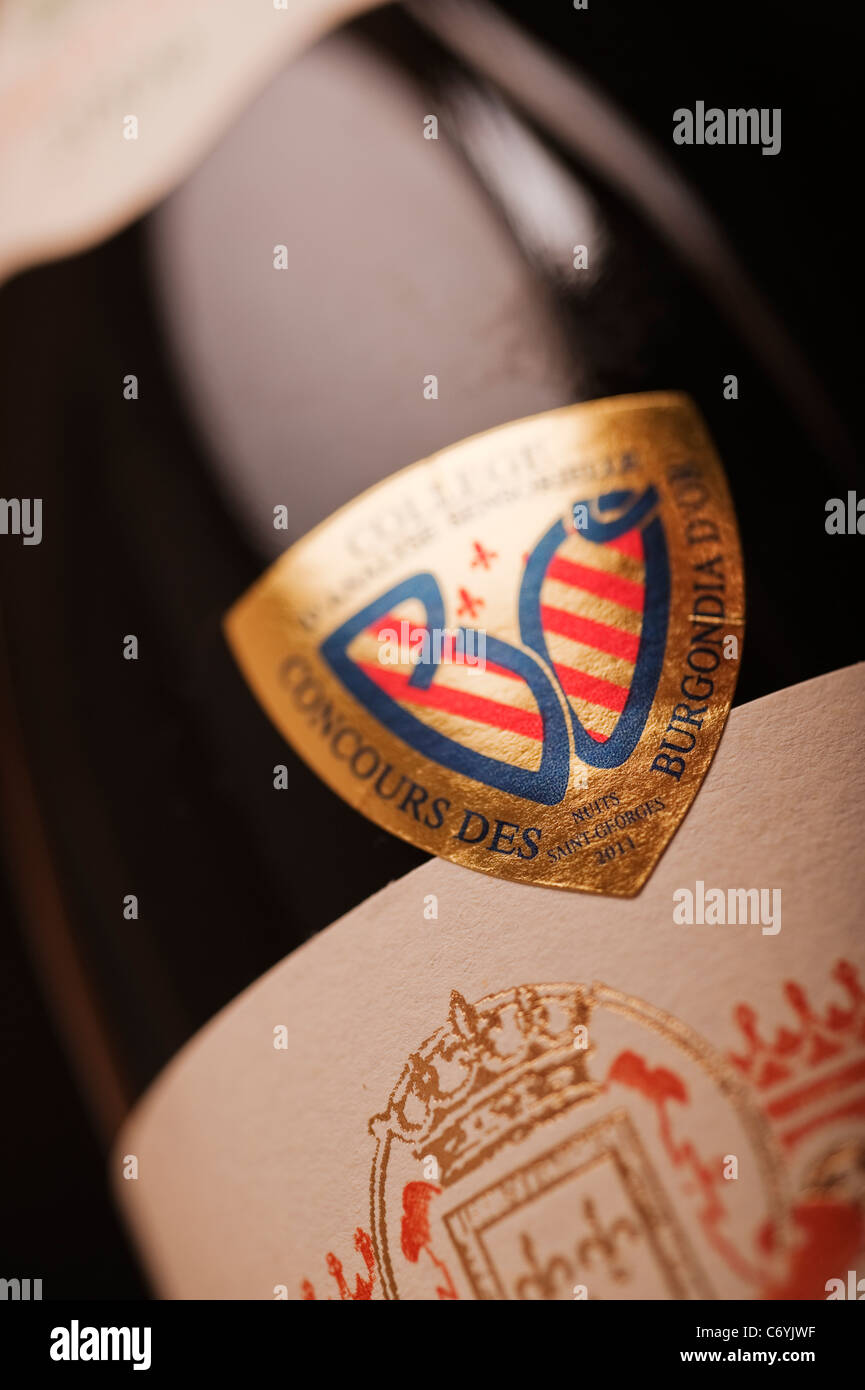 Chablis wine bottle hi-res stock photography and images - Alamy