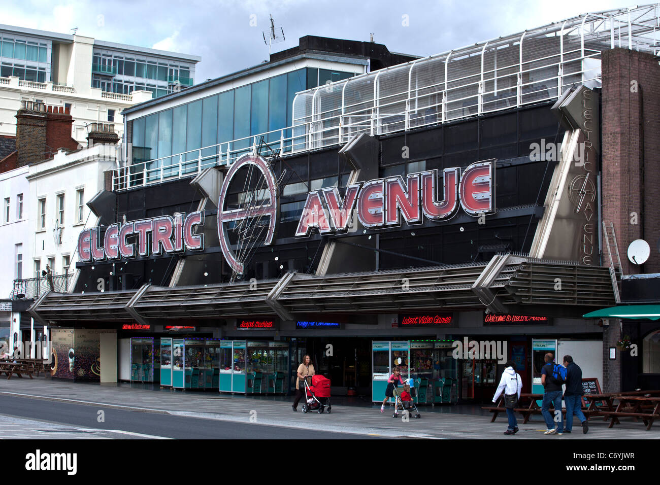 Amusement Arcade On Southend Seafront High Resolution Stock Photography ...