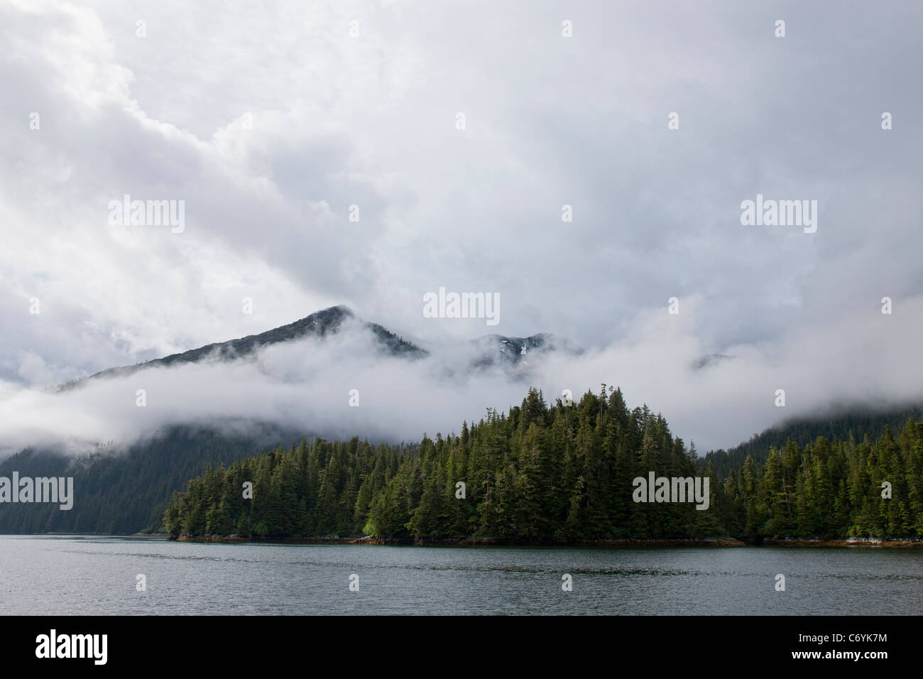Scenic of Frederick Sound, Alaska Stock Photo - Alamy