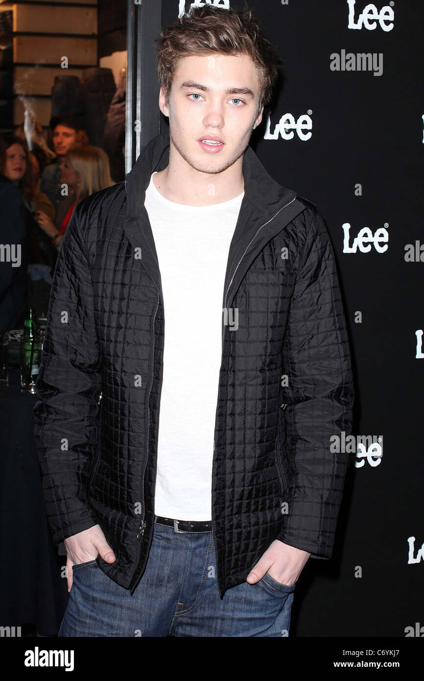 Alex Gardner The Lee Re-Launch Party in Carnaby Street. London, England ...