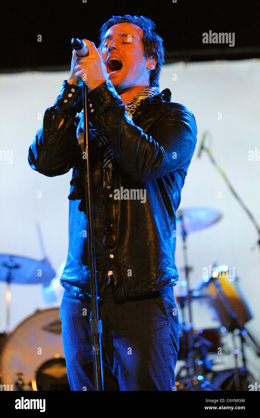 Raine Maida Our Lady Peace perform live at The Massey Hall Toronto ...
