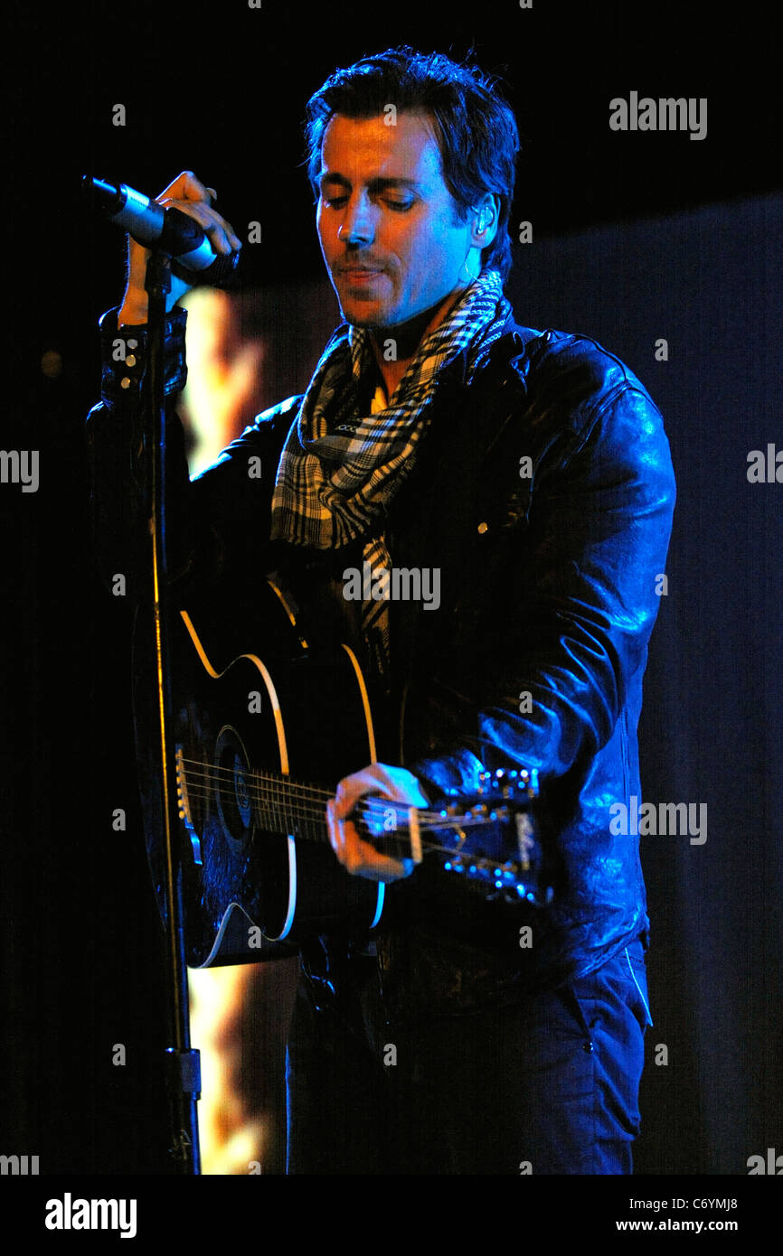 Raine Maida Our Lady Peace perform live at The Massey Hall Toronto ...