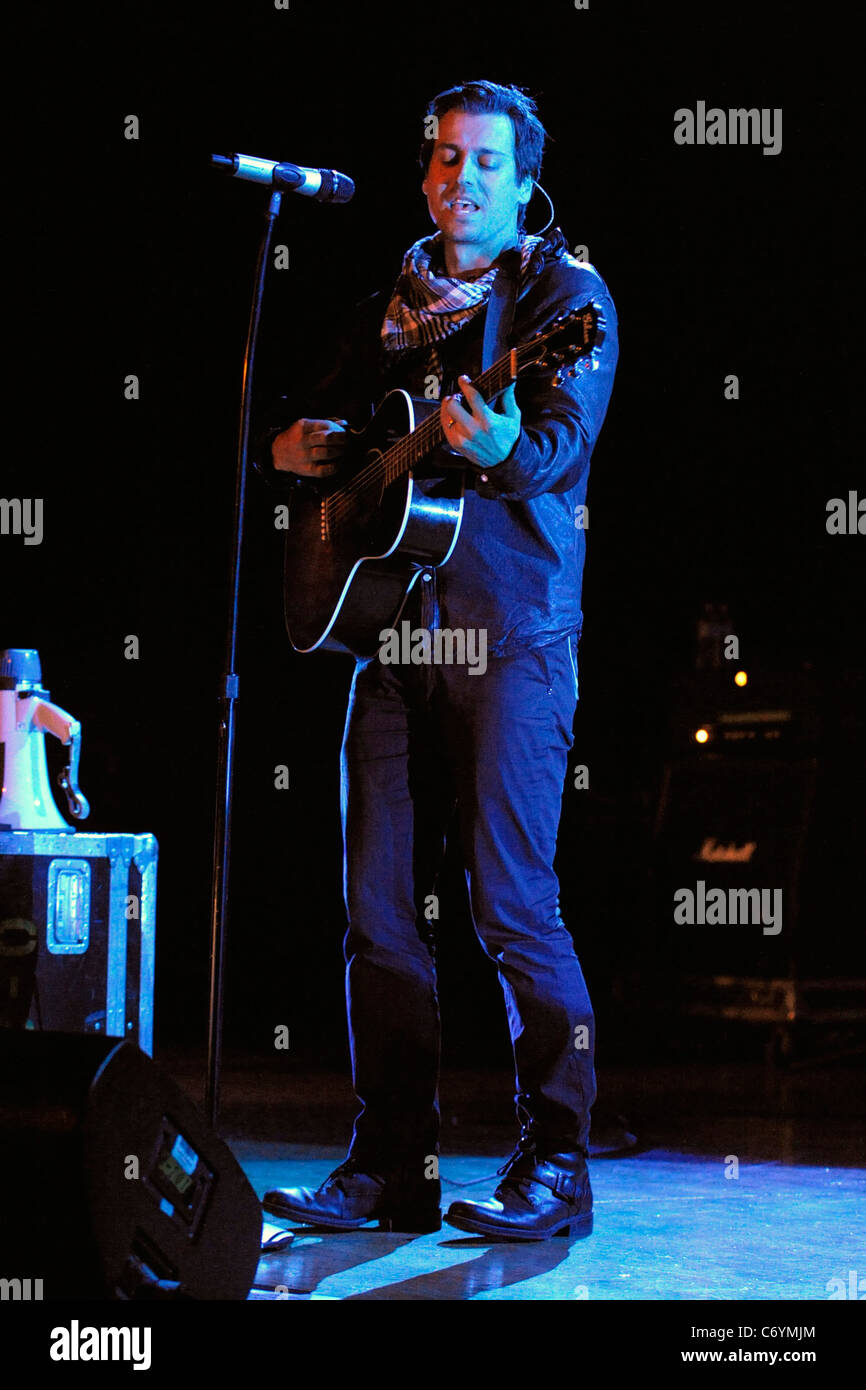 Raine Maida Our Lady Peace perform live at The Massey Hall Toronto ...