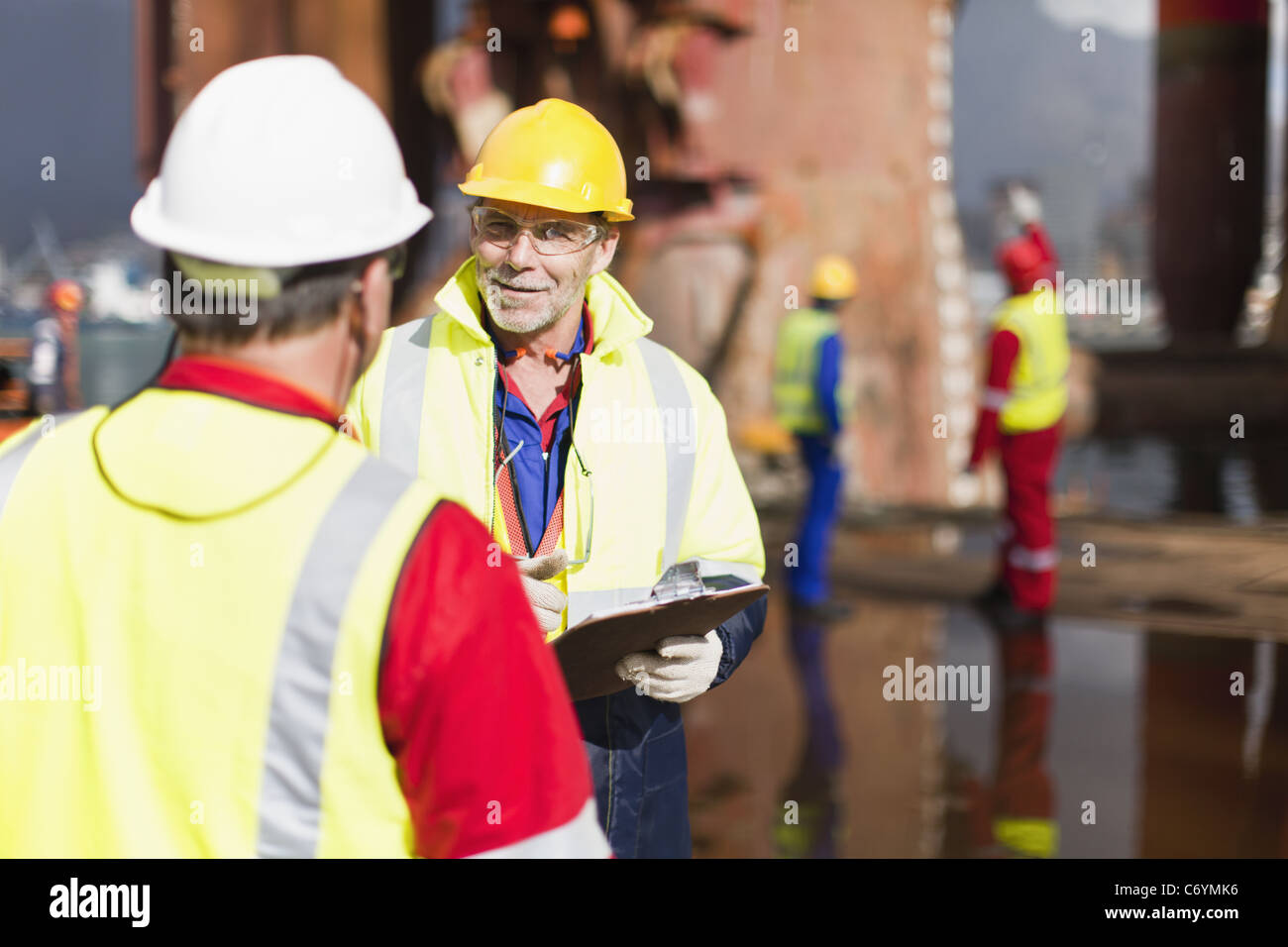 Offshore Worker Smiling High Resolution Stock Photography and Images ...