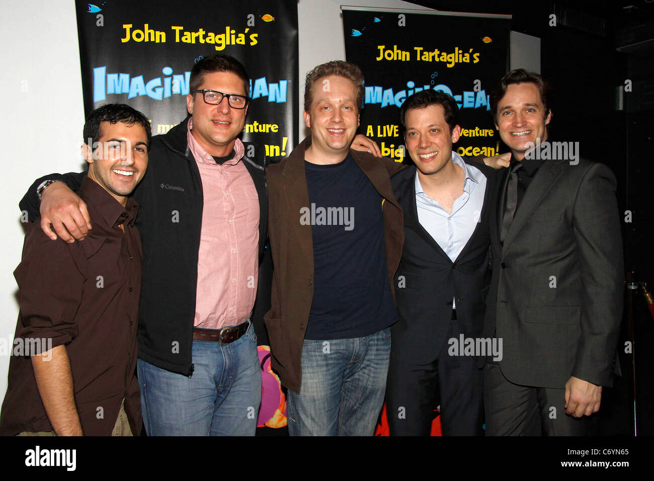 Frankie Paparone, Christopher Sieber, David F.M. Vaughn, John Tartaglia ...