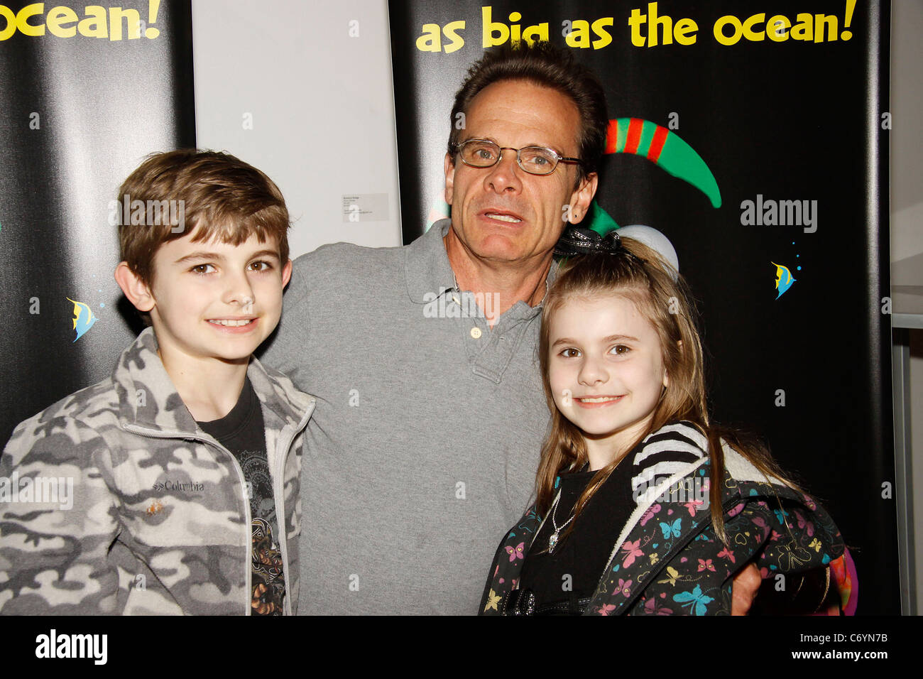 Peter Scolari and family Opening Night of 'John Tartagliaâ€™s ...