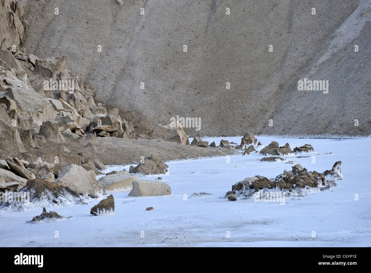 Salt mine, Salin de Giraud, Camargue, France Stock Photo - Alamy