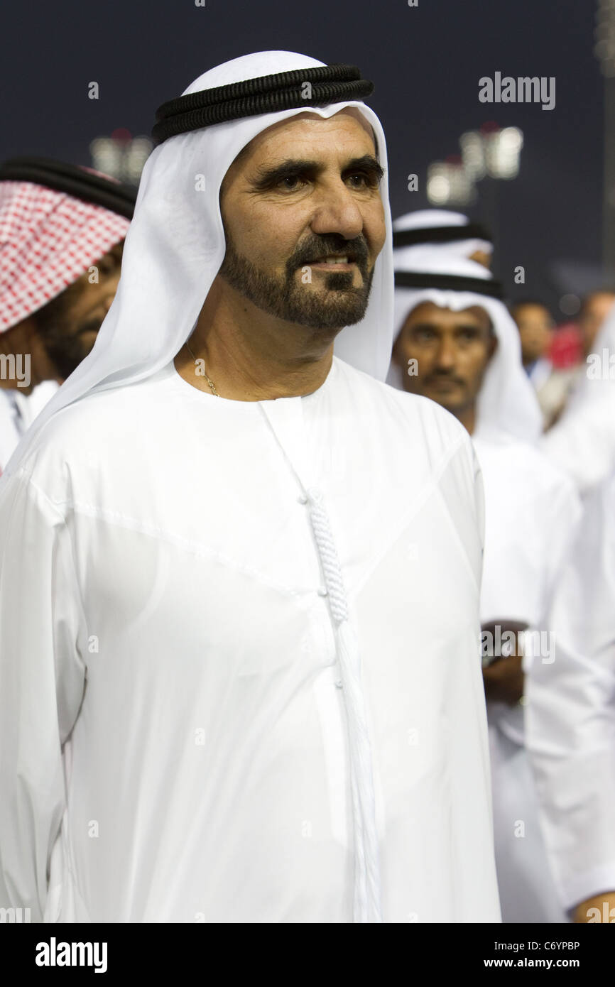 Sheikh Mohammed Bin Rashid Al Maktoum The Dubai World Cup held at the ...