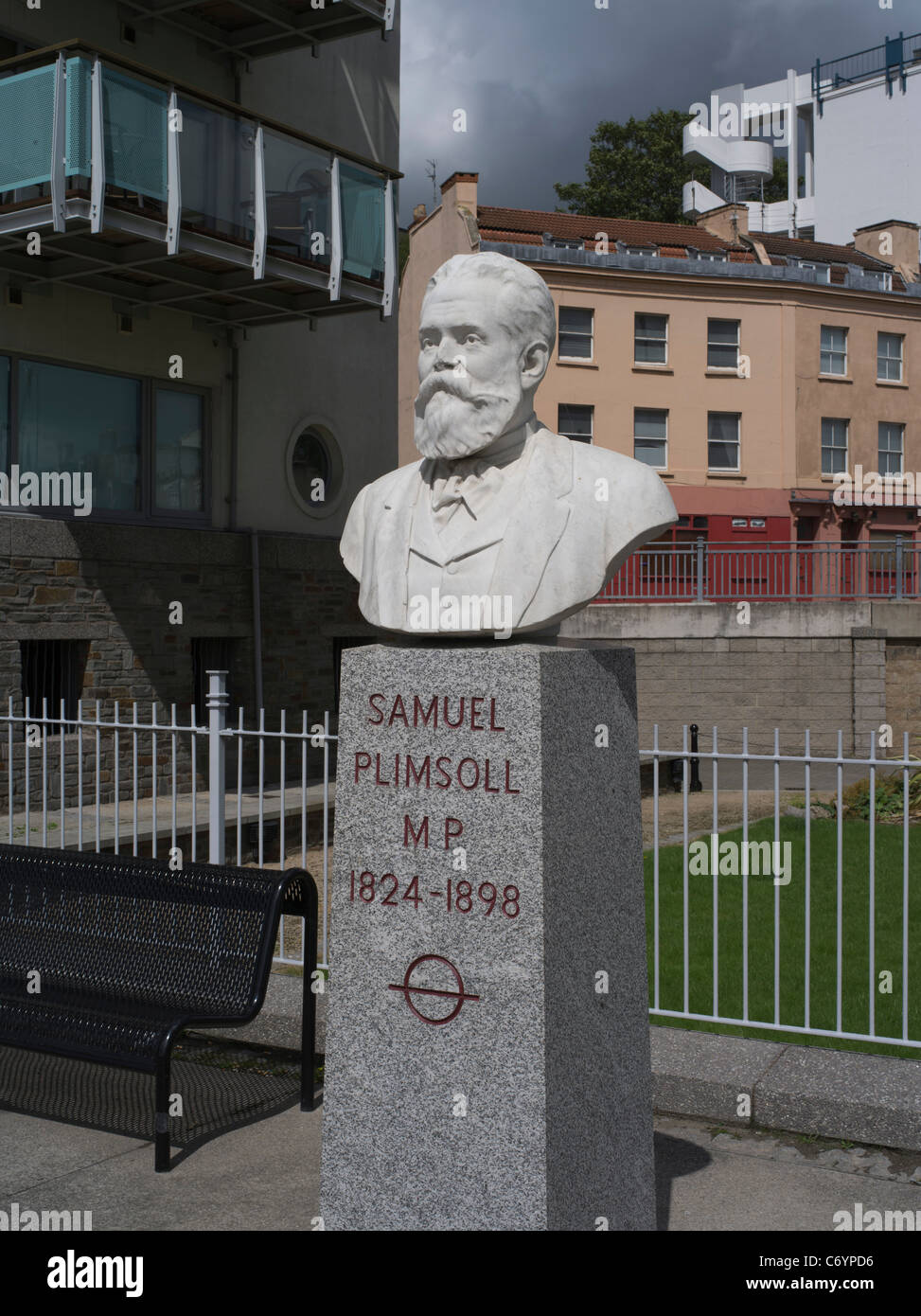 dh BRISTOL DOCKS BRISTOL Samuel Plimsoll MP the inventor of the ...