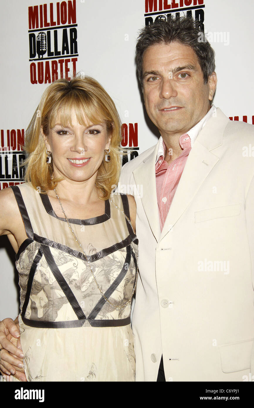 Ramona Singer and Mario Singer attending the opening night of the ...