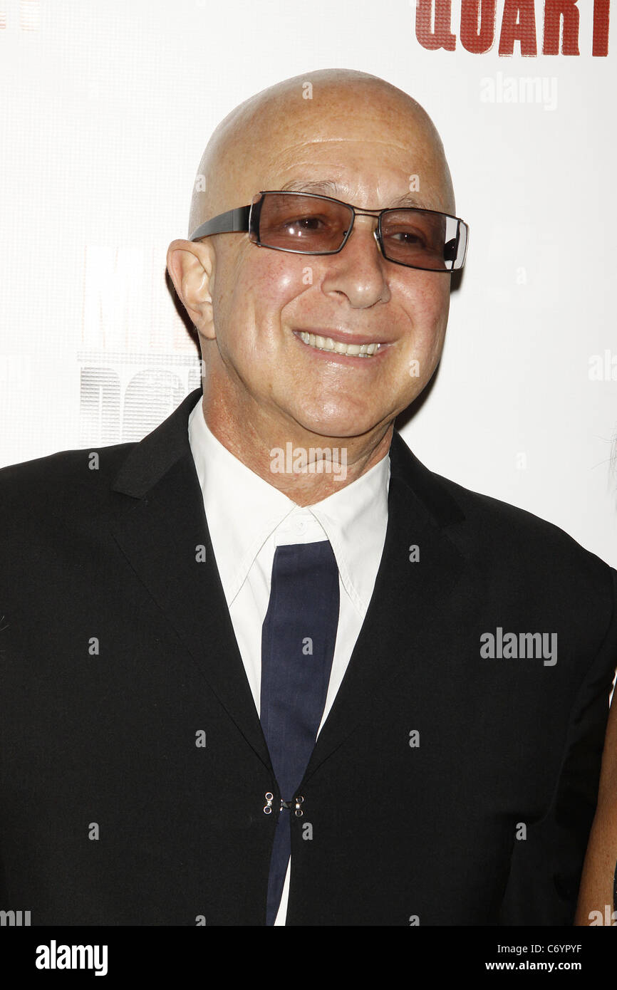 Paul Schaffer attending the opening night of the Broadway musical ...