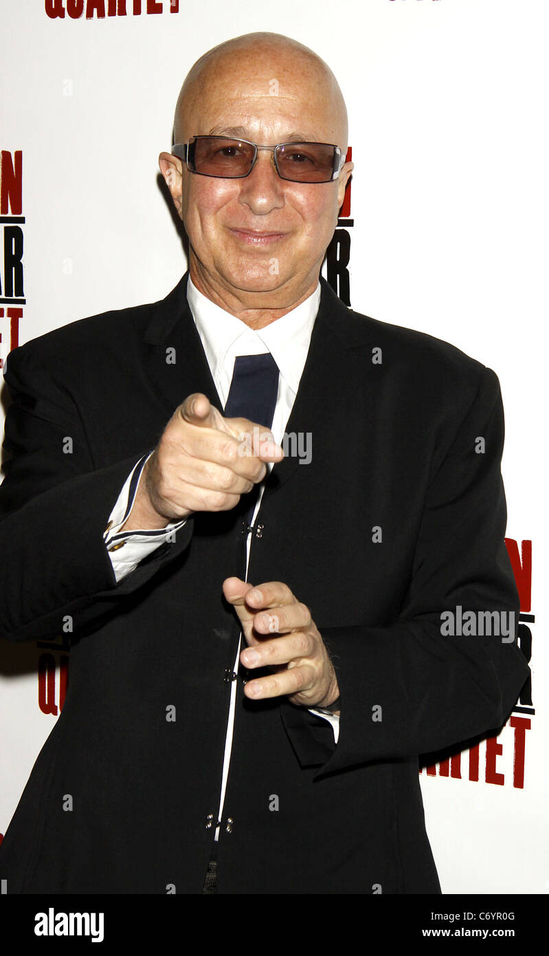 Paul Schaffer attending the opening night of the Broadway musical ...