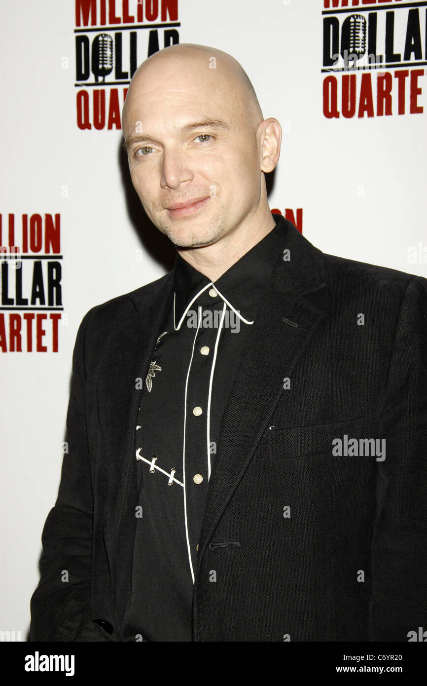 Michael Cerveris attending the opening night of the Broadway musical ...