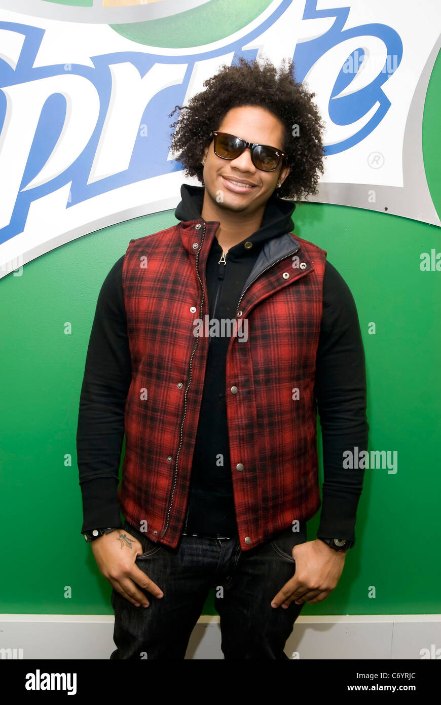 Jaicko Lawrence at the 103.5 KISS FM Coco Cola Lounge Chicago, Illinois ...