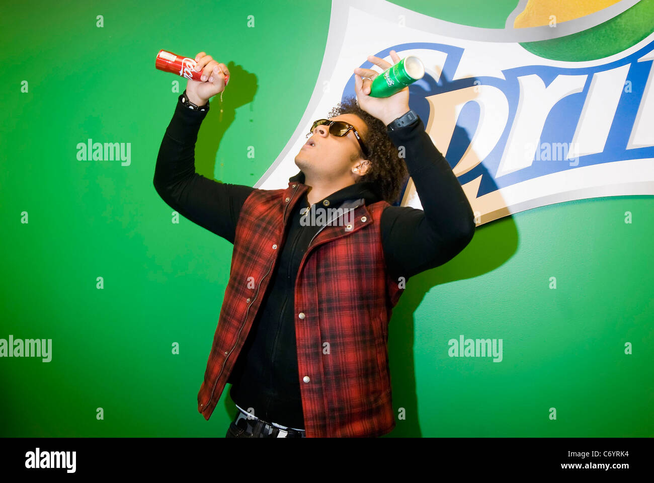 Jaicko Lawrence at the 103.5 KISS FM Coco Cola Lounge Chicago, Illinois ...