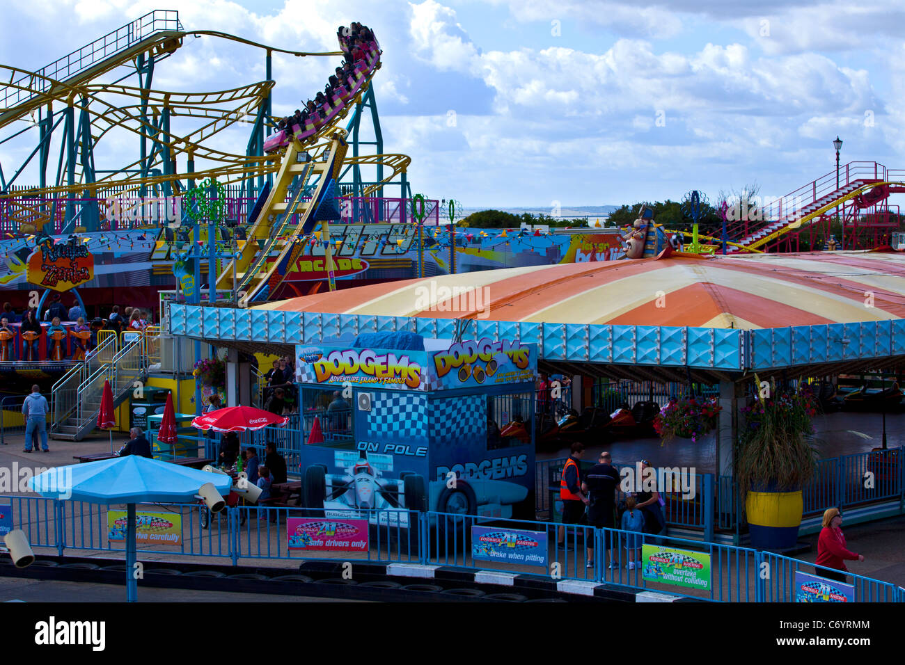 Adventure Island Amusement Park at Southend-on-Sea Stock Photo - Alamy