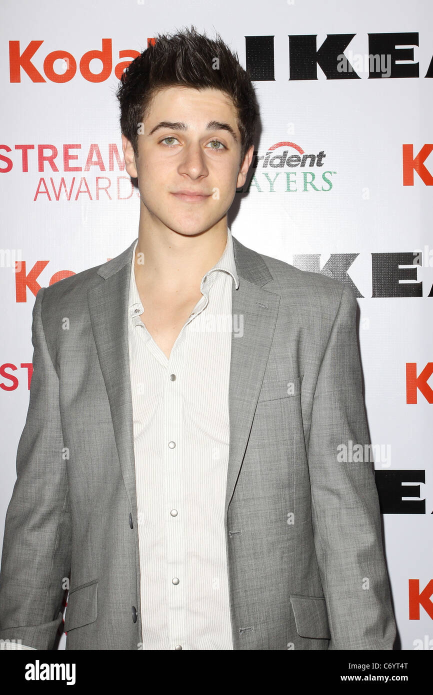 David Henrie 2nd Annual Streamy Awards Arrivals held At The Orpheum ...