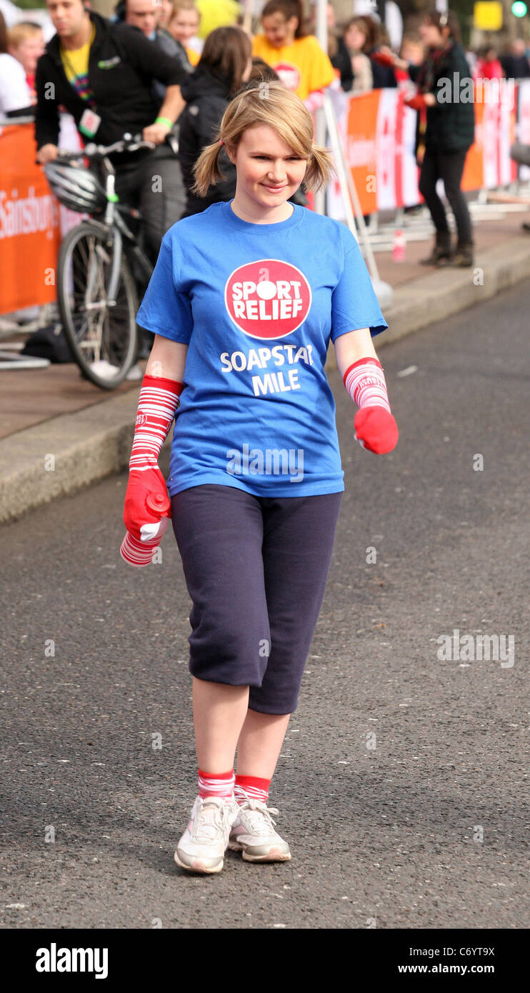 Melissa Suffield Sainsbury's Sport Relief: The London Mile London ...