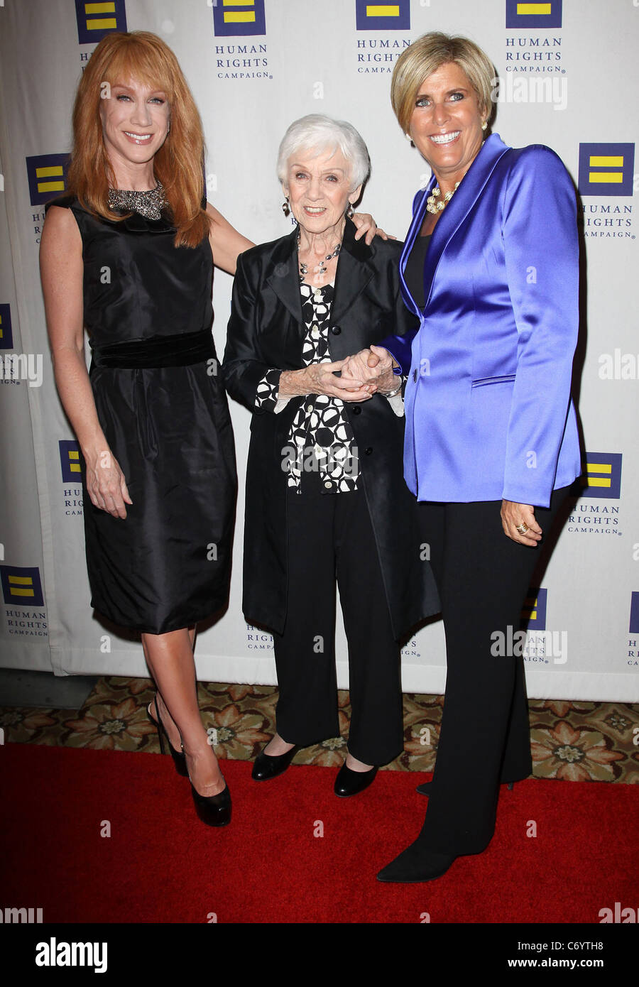 Kathy Griffin, Mother Maggie Griffin and Suze Orman Human Rights ...