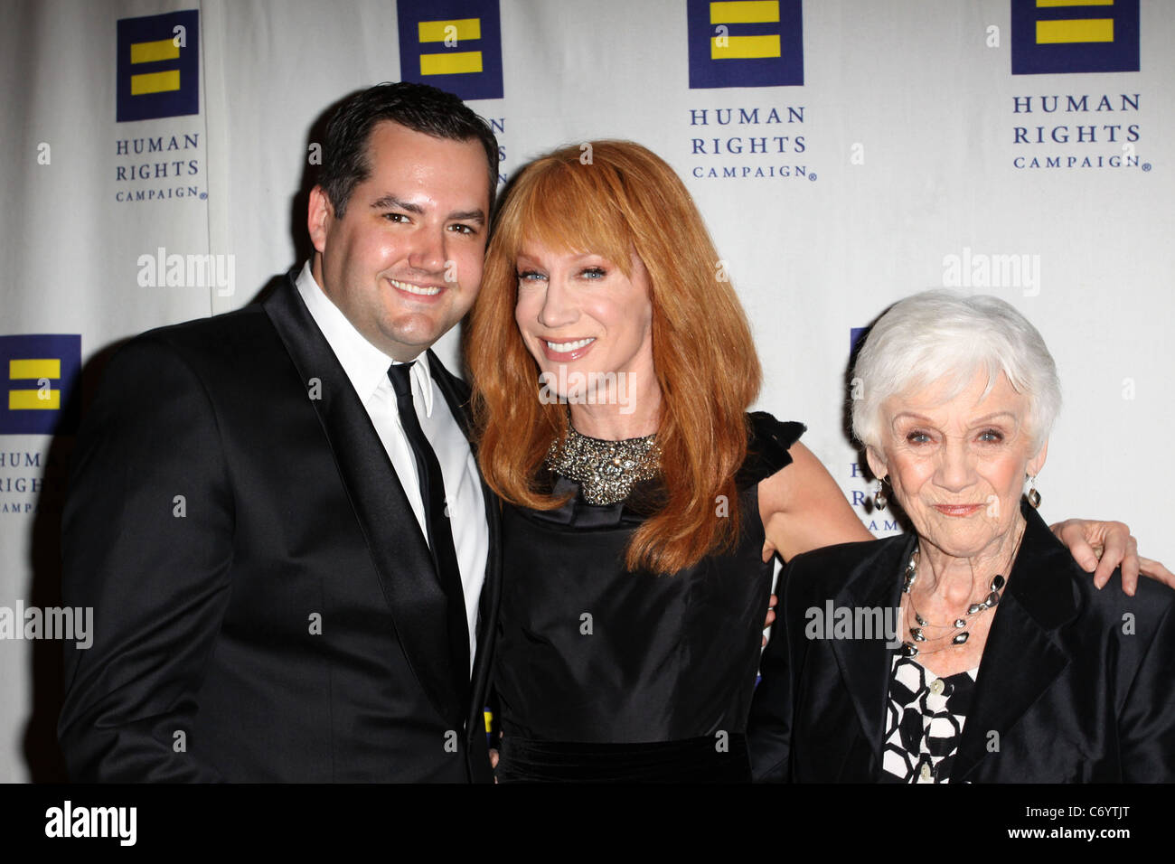 Ross Mathews, Kathy Griffin and Mother, Maggie Griffin Human Rights ...