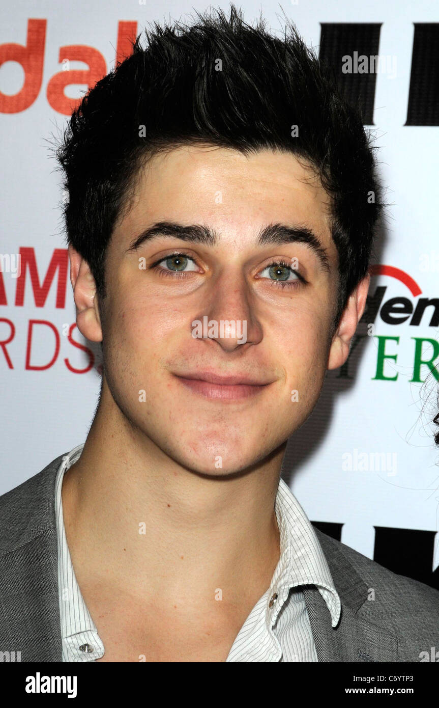 David Henrie 2nd Annual Streamy Awards Arrivals held At The Orpheum ...