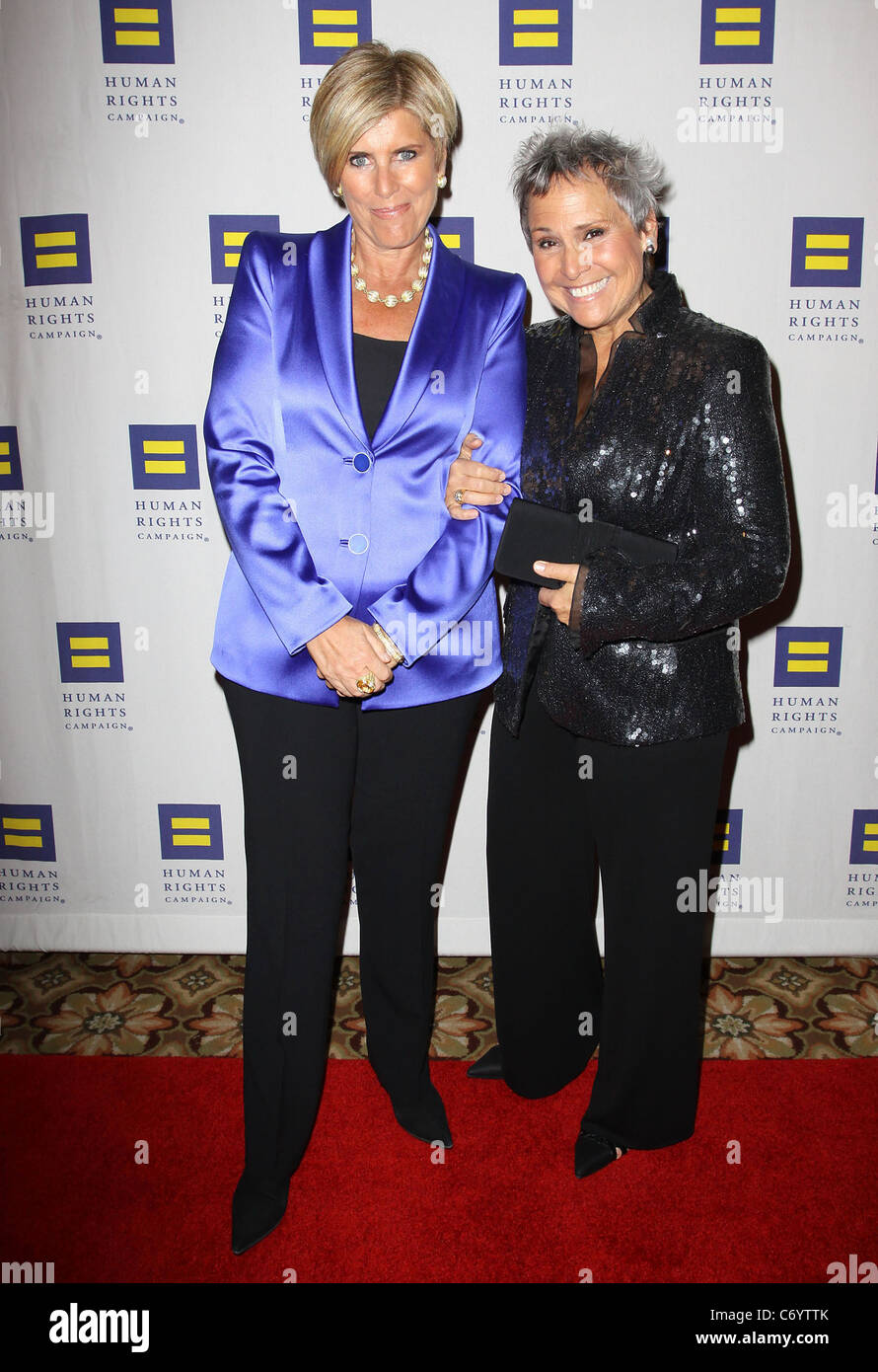 Suze Orman and Kathy Travis Human Rights Campaign Los Angeles Gala held ... Suze Orman and Kathy Travis Human Rights Campaign Los Angeles Gala held ...