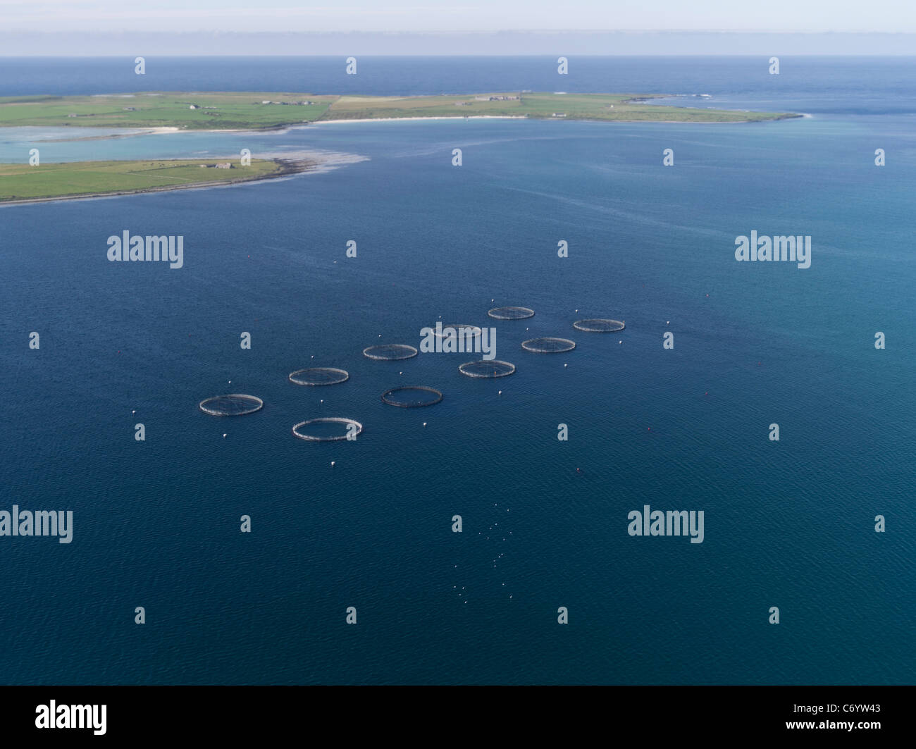 Orkney Fish Cages Stock Photos & Orkney Fish Cages Stock Images - Alamy