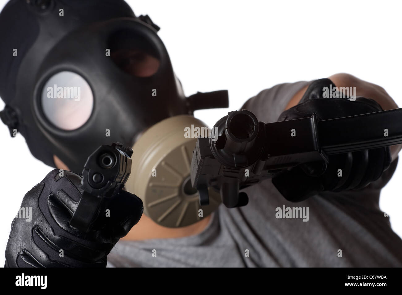 Gangster machine gun hi-res stock photography and images - Alamy