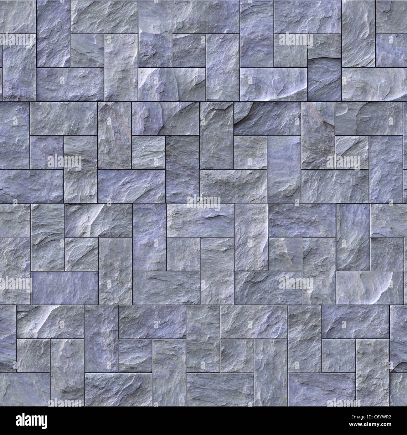 Seamless slate stone wall or path pattern that tiles seamlessly Stock ...