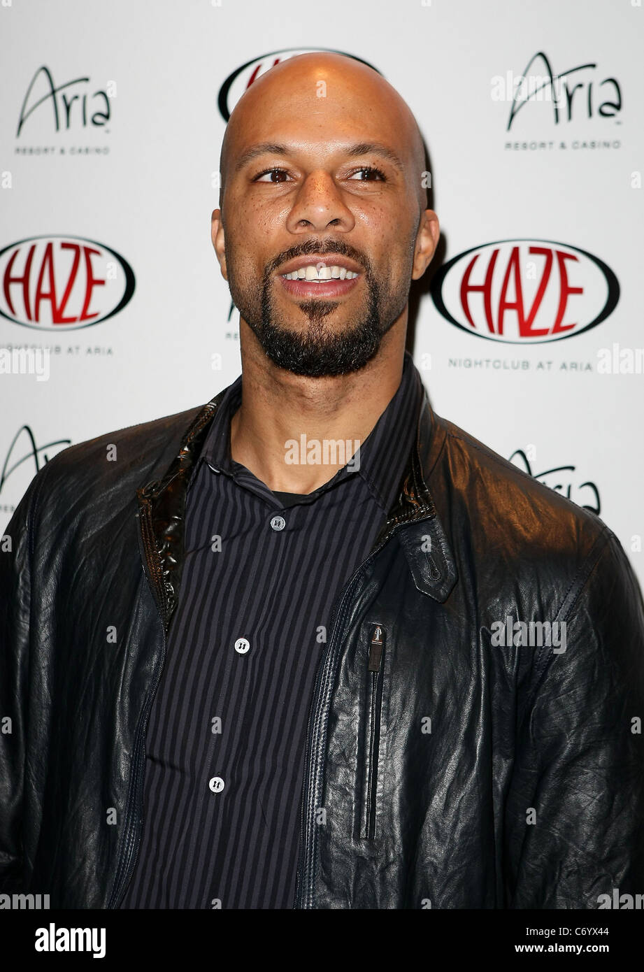 Common celebrates his 38th Birthday at Haze Nightclub at Aria Resort ...