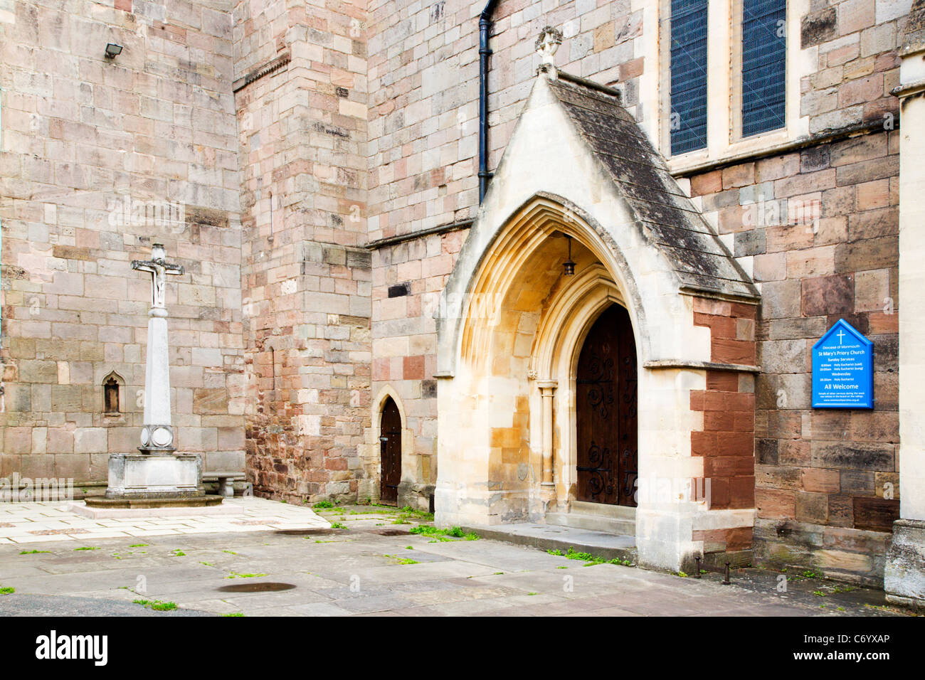 St mary's priory church wales hi-res stock photography and images - Alamy
