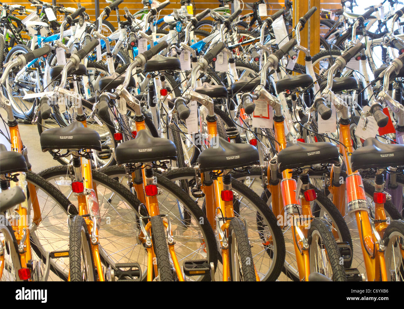 Stacks of bikes hi-res stock photography and images - Alamy