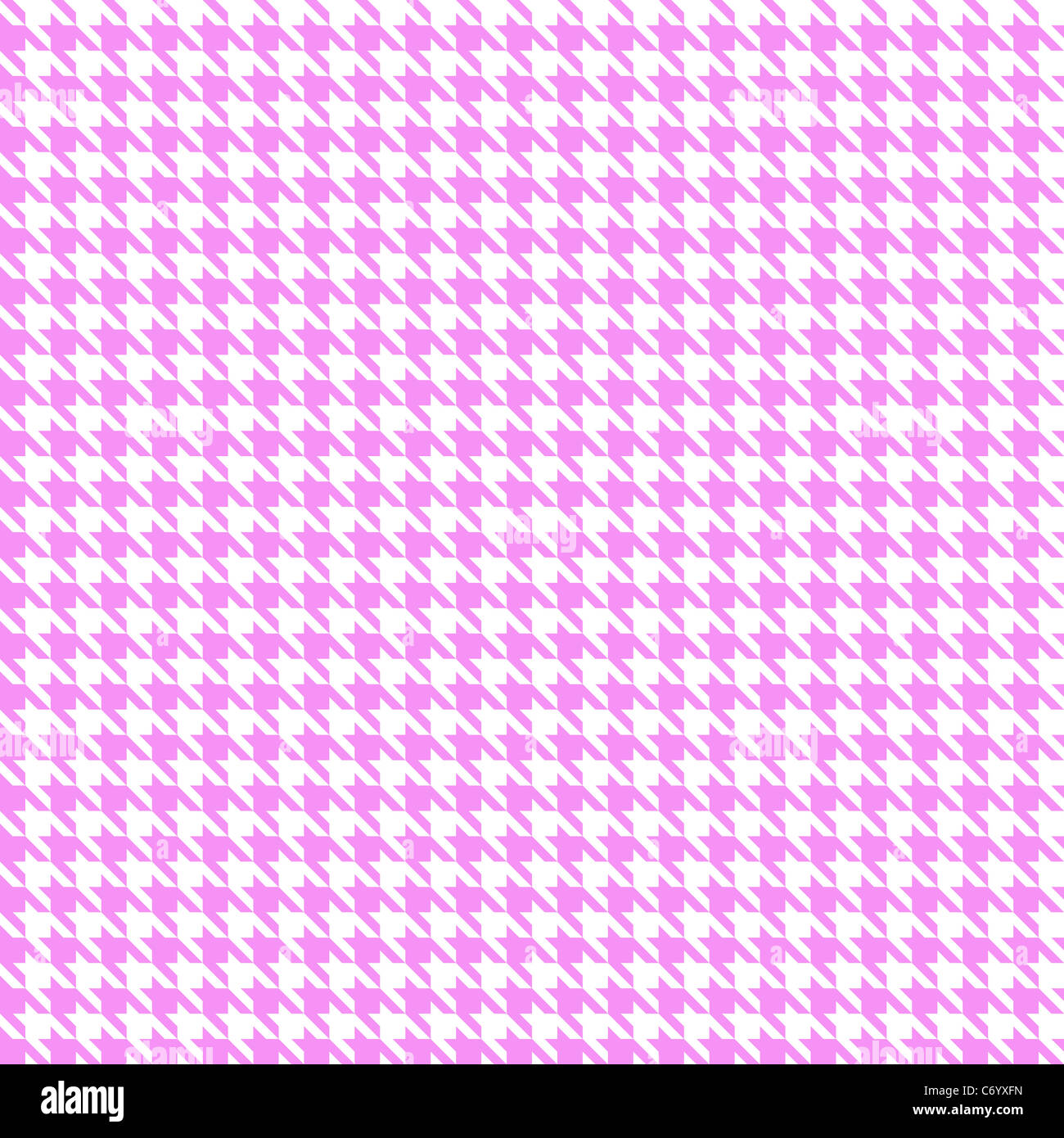 Pink and white seamless houndstooth pattern or texture Stock Photo - Alamy