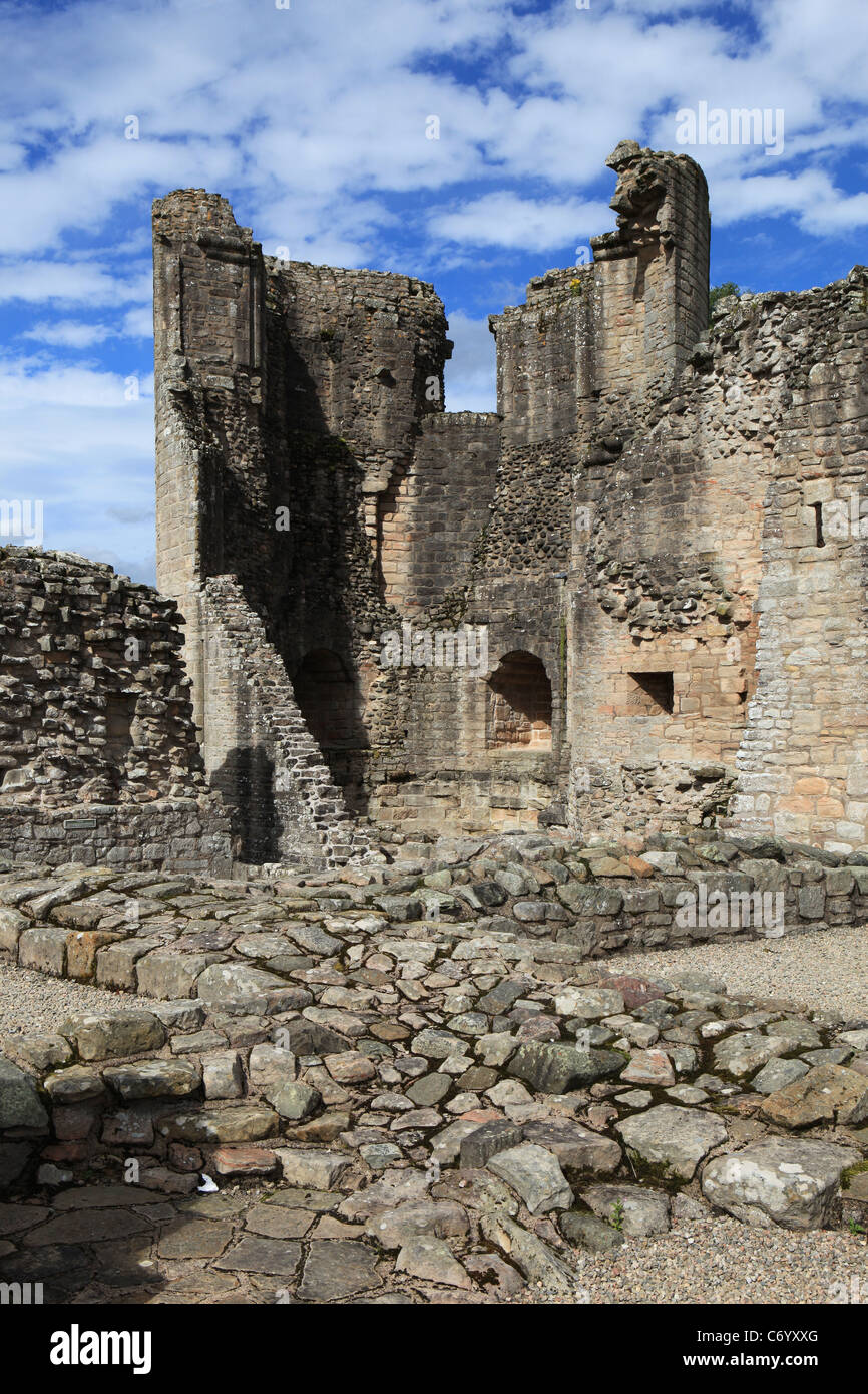 The [Warden's Tower] of [Kildrummy Castle], Aberdeenshire, Scotland ...