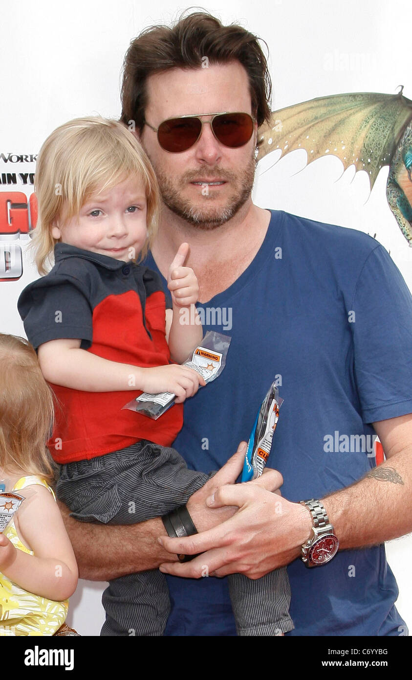 Dean McDermott and their children Los Angeles Premiere of 'How To Train ...