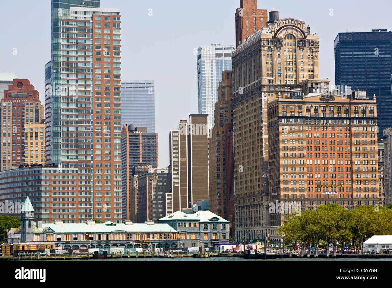 Lower Manhattan Financial District of New York City Stock Photo - Alamy