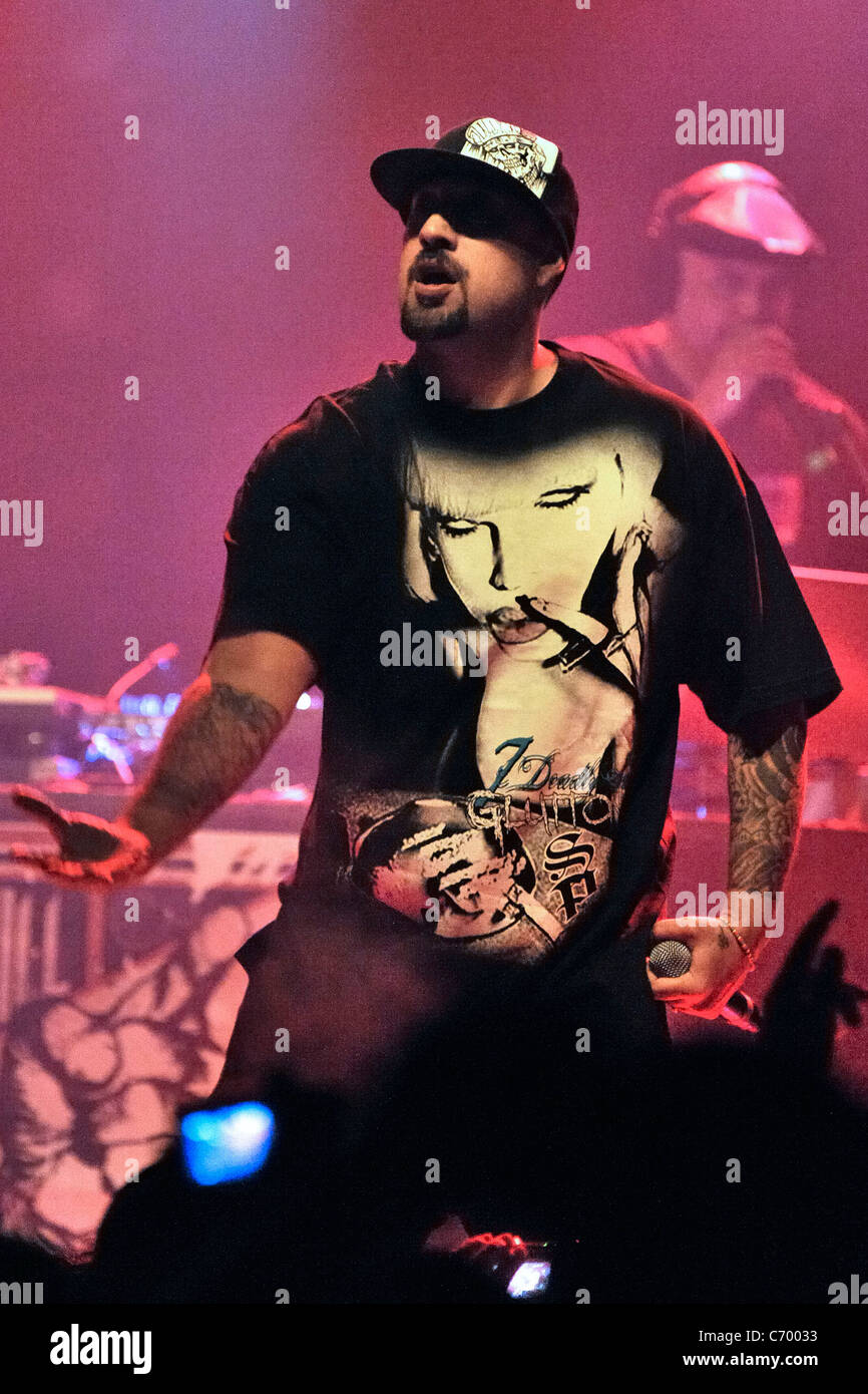 Louis Freese aka 'B-Real' of American hip hop group 'Cypress Hill ...
