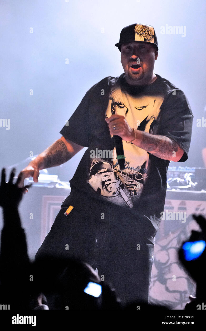 Louis Freese aka 'B-Real' of American hip hop group 'Cypress Hill ...