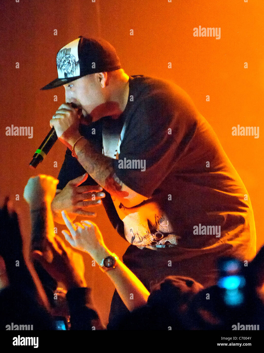 Louis Freese aka 'B-Real' of American hip hop group 'Cypress Hill ...