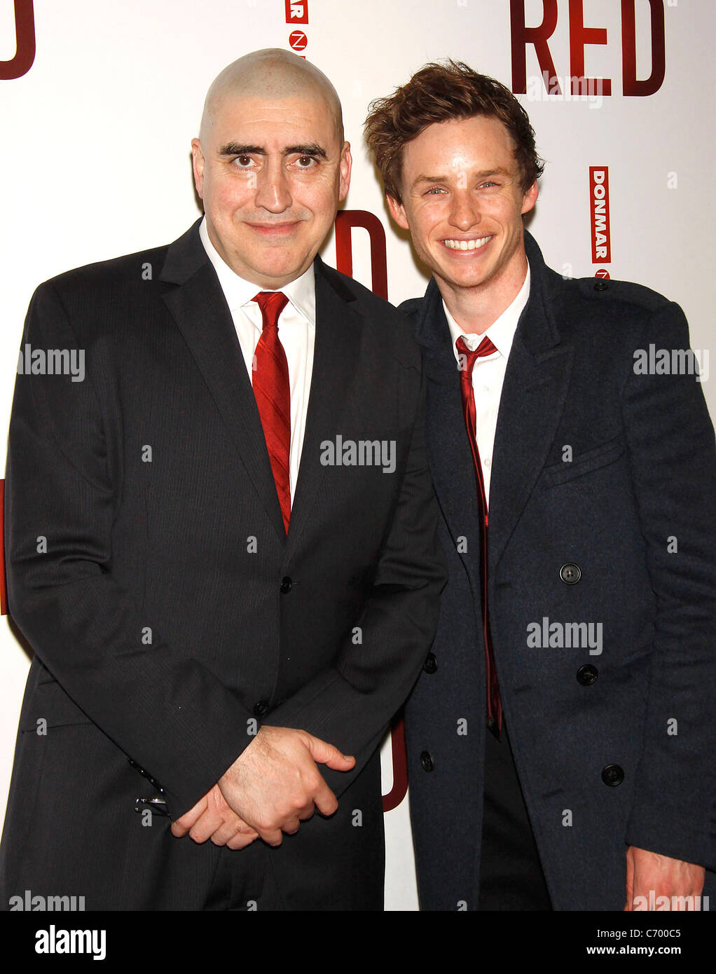 Alfred Molina and Eddie Redmayne Opening night of the Broadway play ...