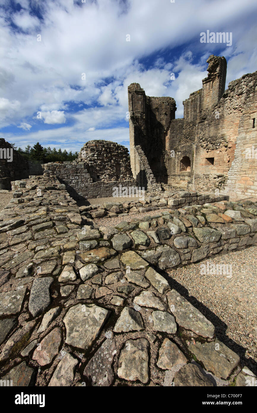 The [Warden's Tower] of [Kildrummy Castle], Aberdeenshire, Scotland ...