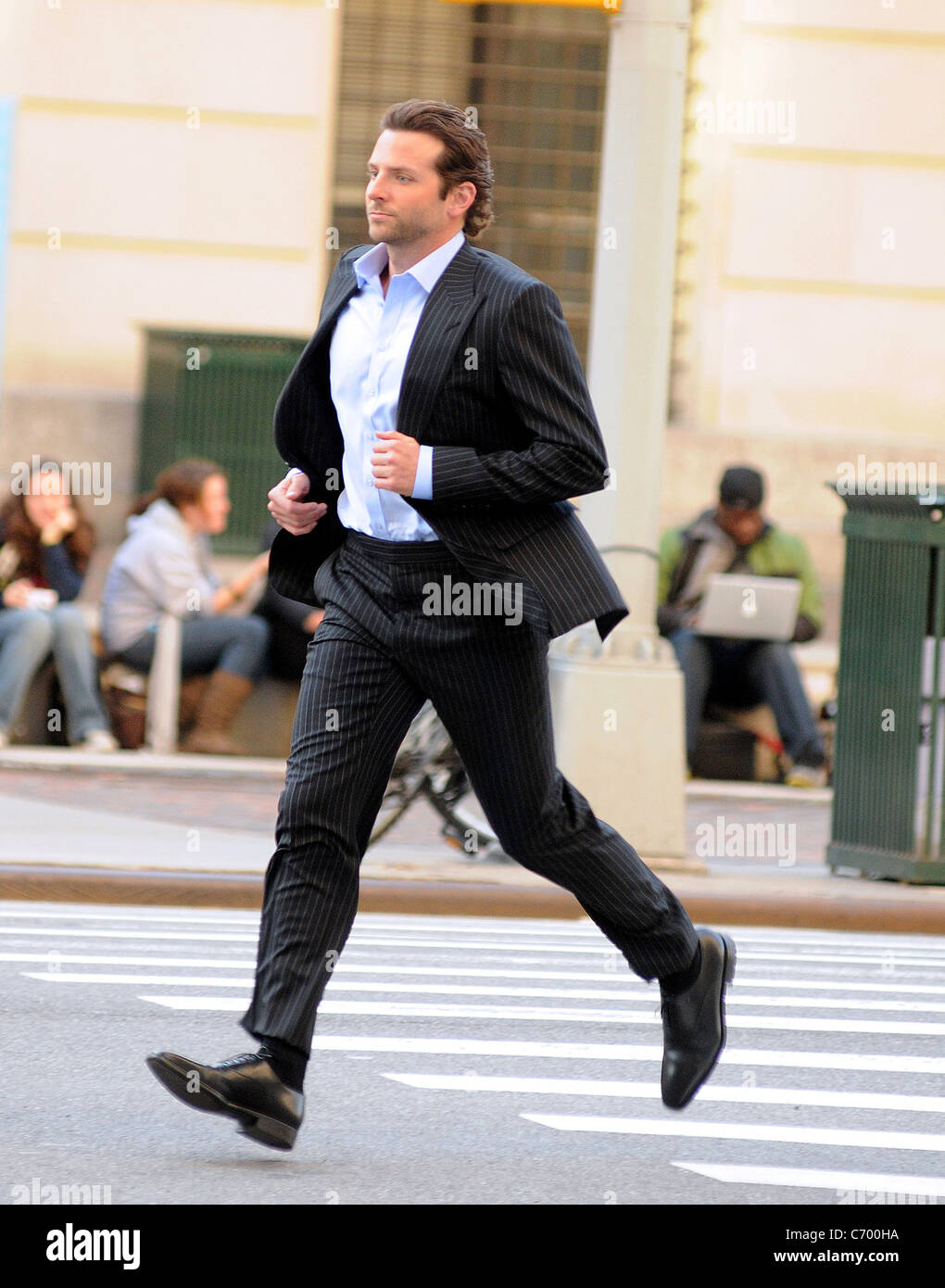 Bradley Cooper on the film set for his new movie 'The Dark Fields' New ...