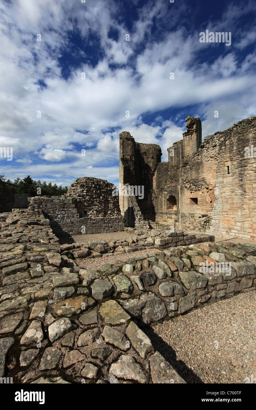 The [Warden's Tower] of [Kildrummy Castle], Aberdeenshire, Scotland ...