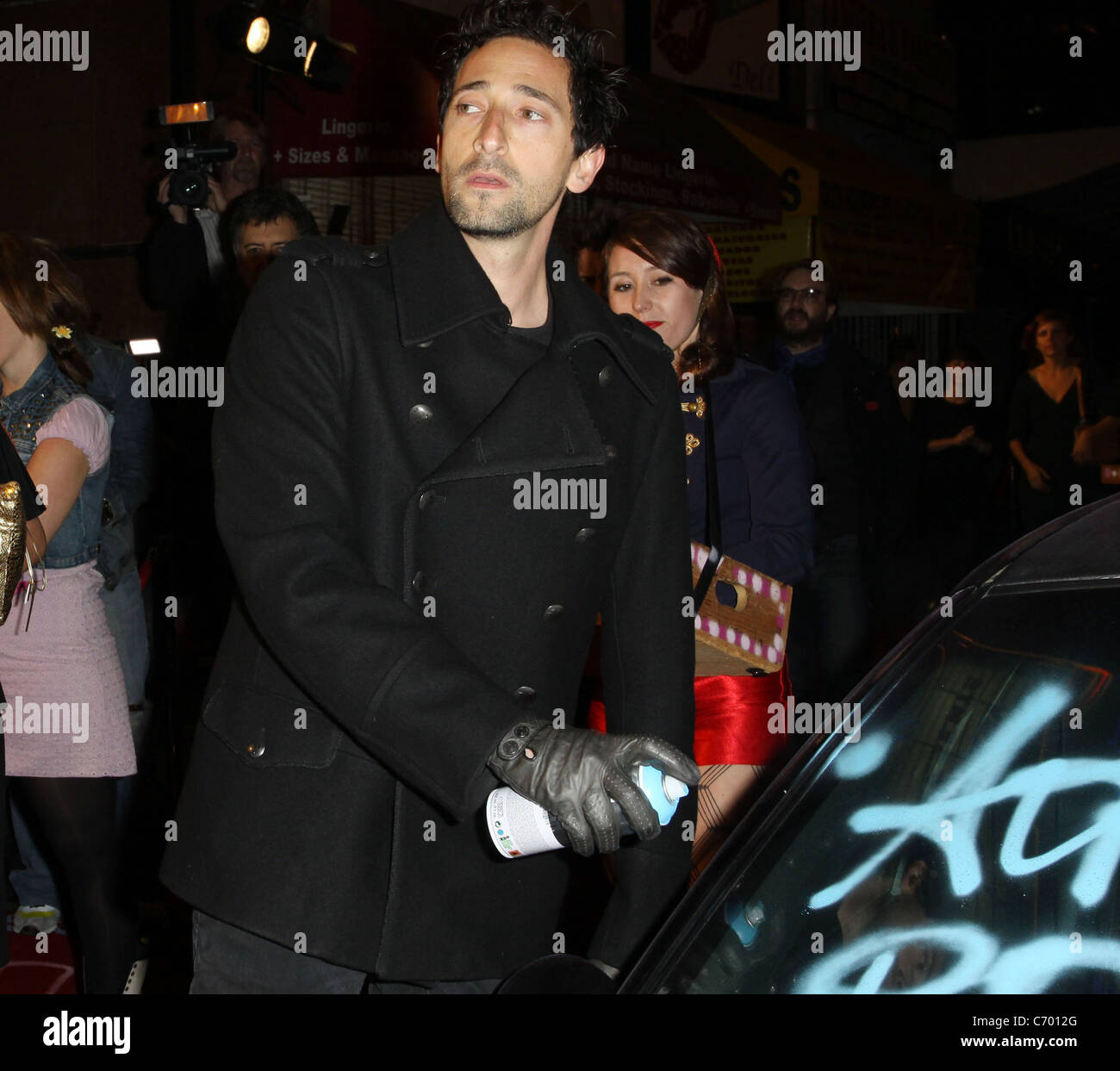 Adrien Brody Exit Through The Gift Shop - A Banksy Film USA Premiere ...