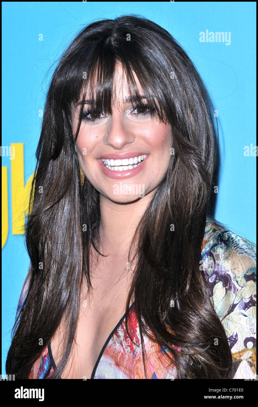 Lea Michele 'Glee' Spring Premiere Episode Outdoor Screening held at ...
