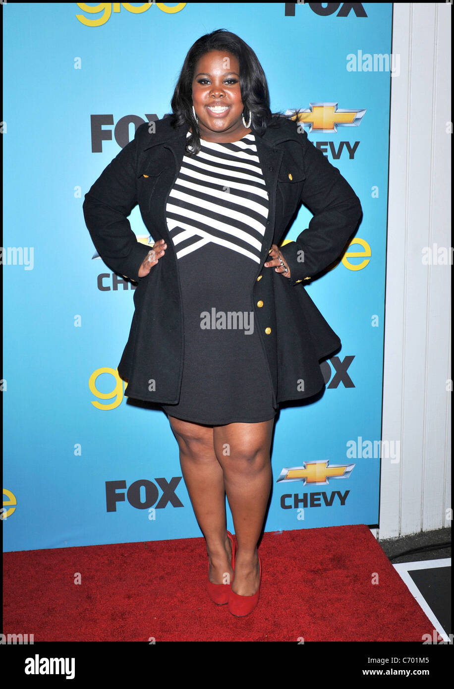 Amber Riley 'Glee' Spring Premiere Episode Outdoor Screening held at ...