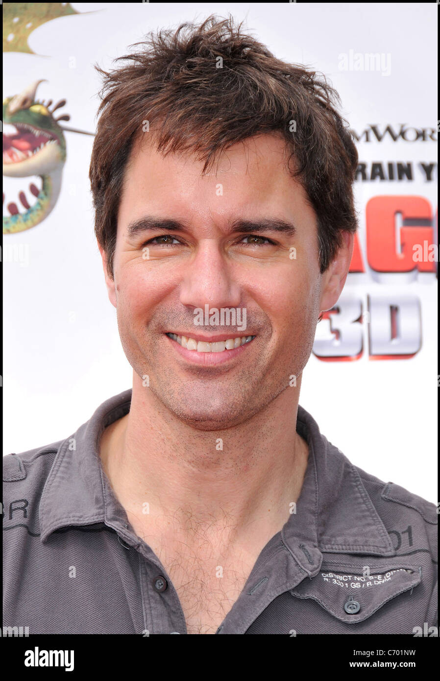 Eric McCormack Los Angeles Premiere of 'How To Train Your Dragon' held ...