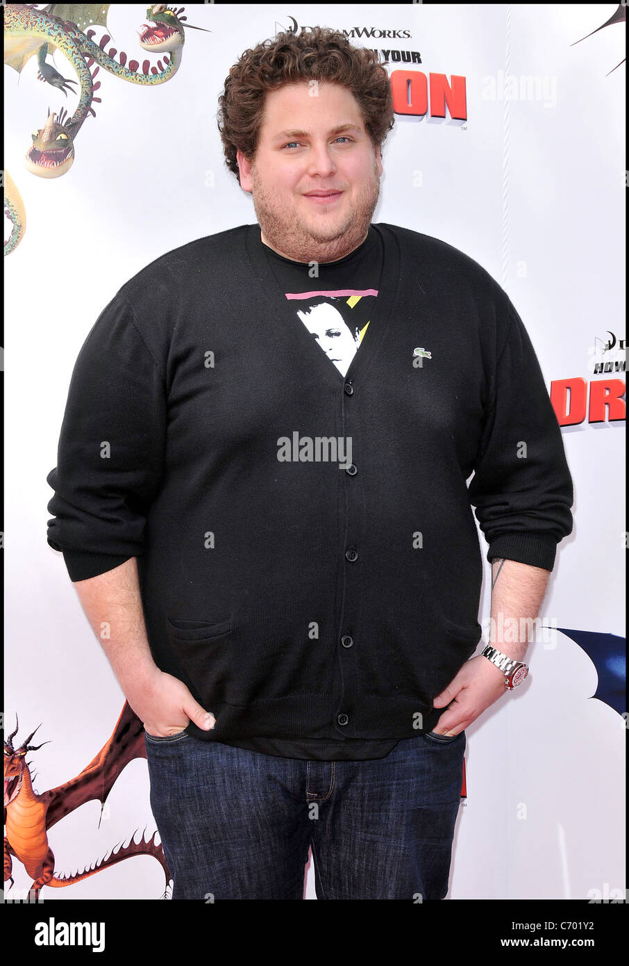 Jonah Hill Los Angeles Premiere of 'How To Train Your Dragon' held at ...