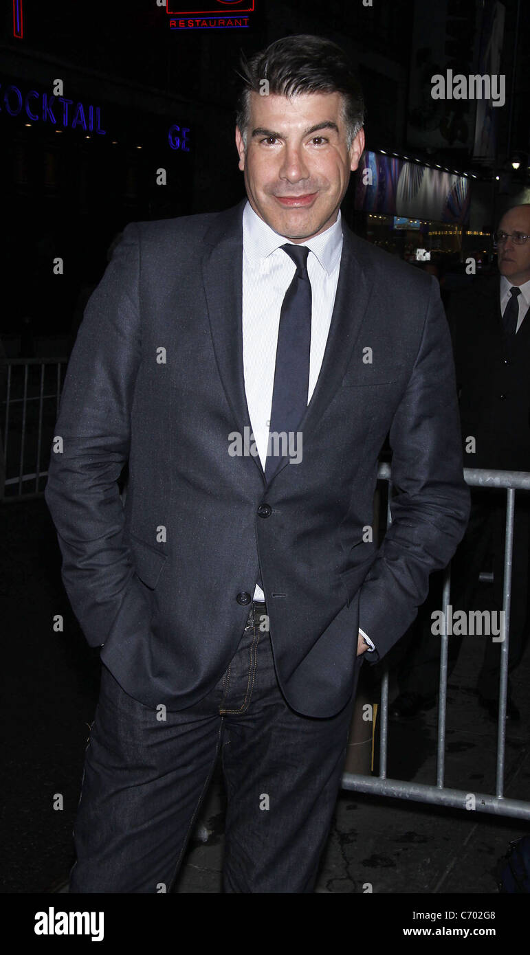 Bryan Batt attending the opening night of 'Looped' at the Lyceum ...