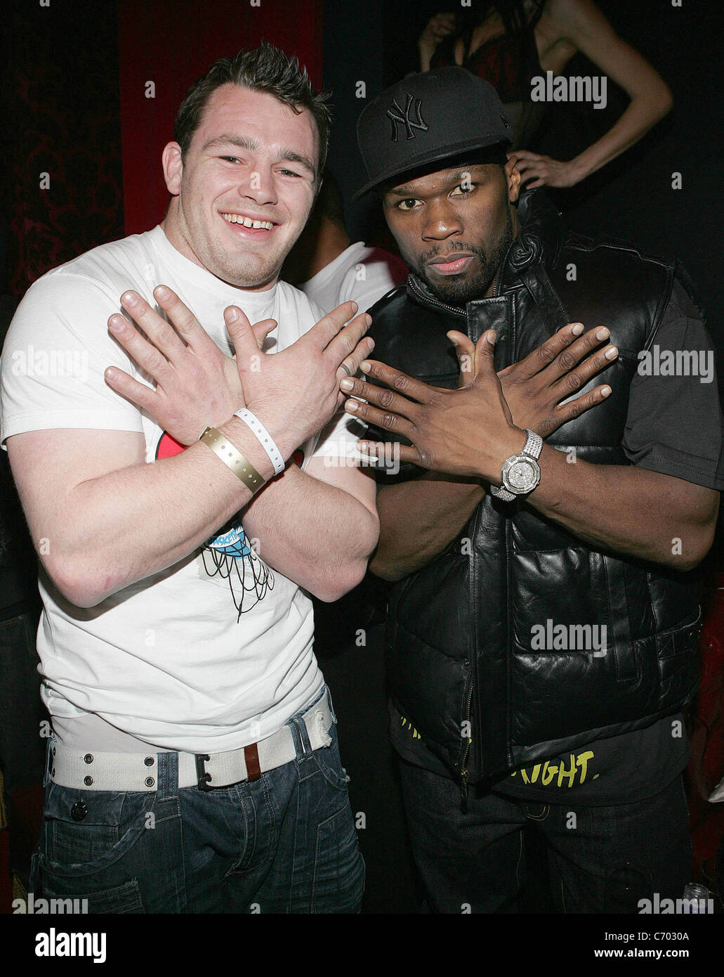 50 Cent and guest 50 Cent after party at The Wright Venue in Airside at ...